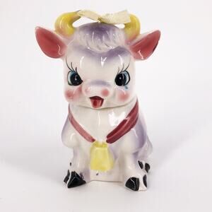 Ross Products | Other | 6s Kitsch Ceramic Purple Cow Breakfast Set 960s ...